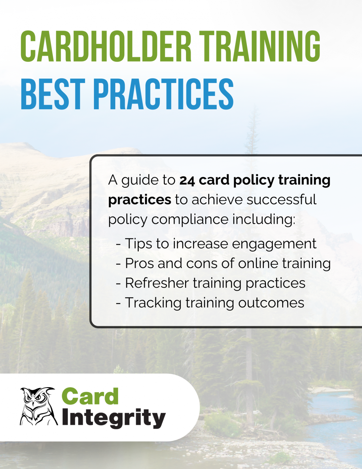 Commercial Card Training: Best Practices - Card Integrity