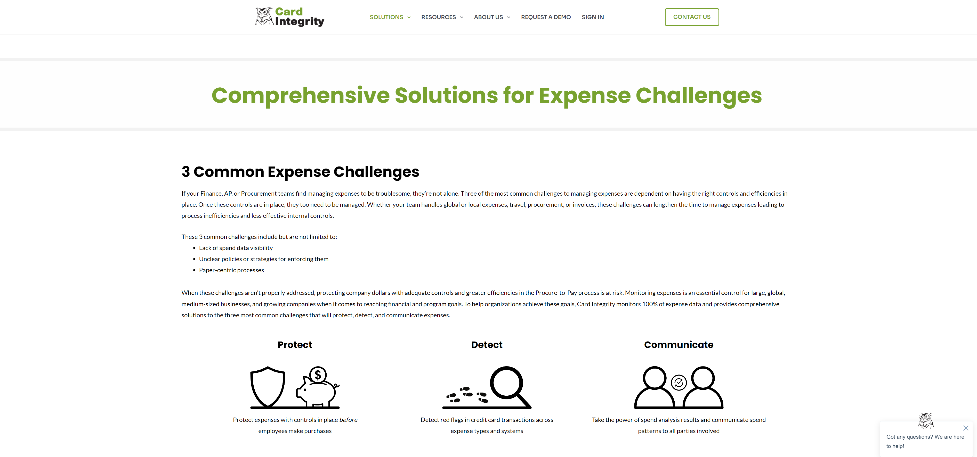 Comprehensive Solutions to Solve Common Expense Challenges